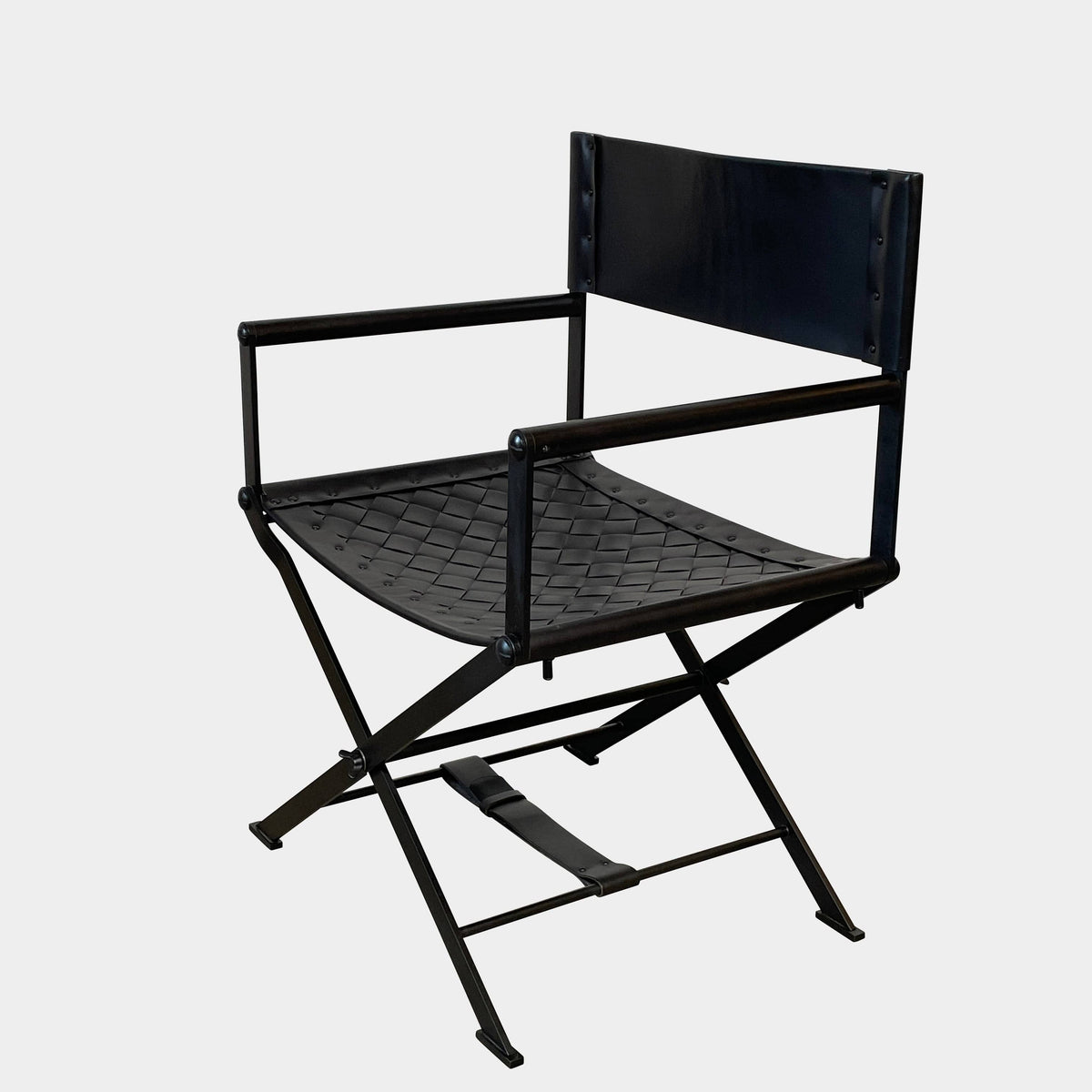 Bottega Veneta Nero Leather Director's Chair: Buy the Bottega Veneta ...