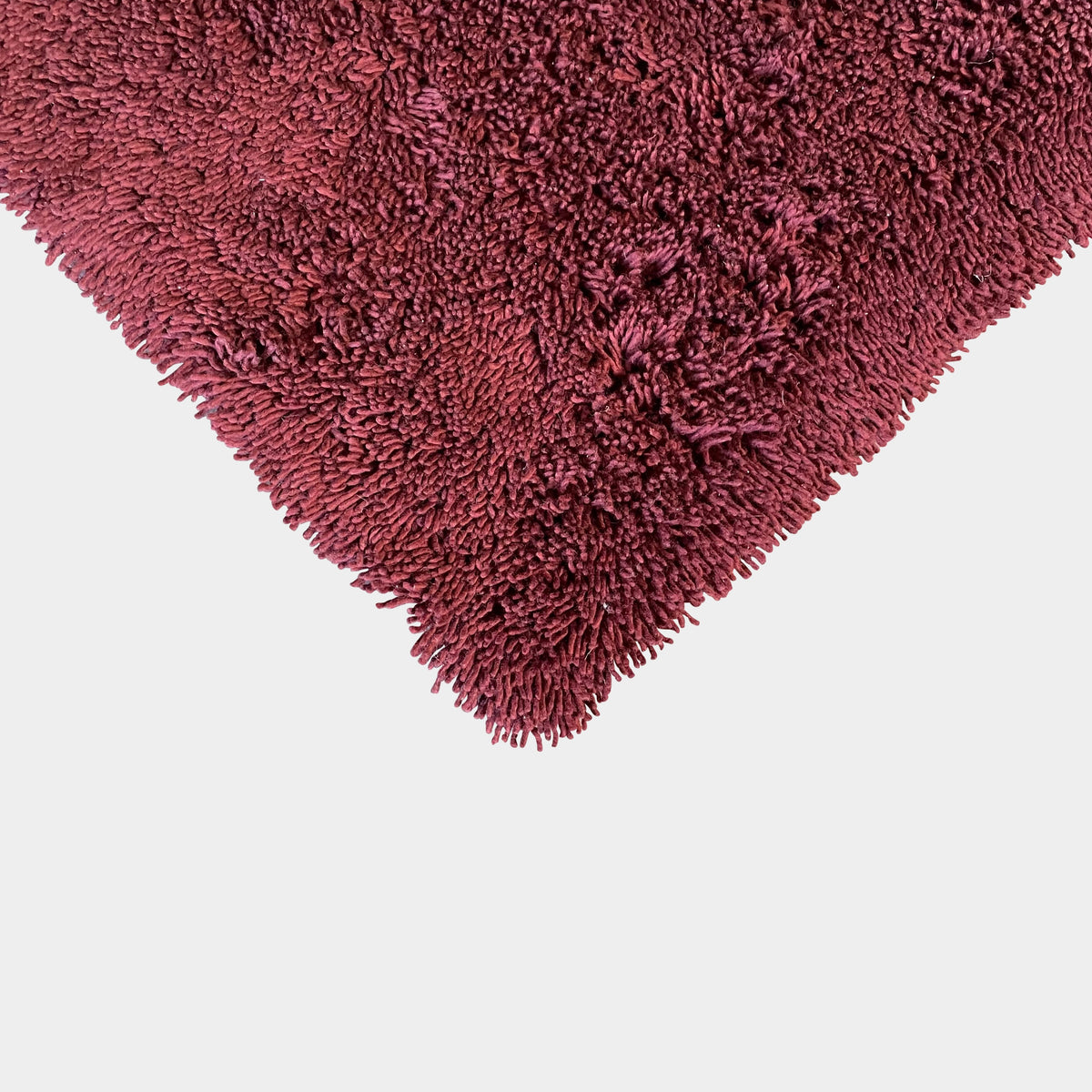 Burgundy Shag Rug – Modern Resale
