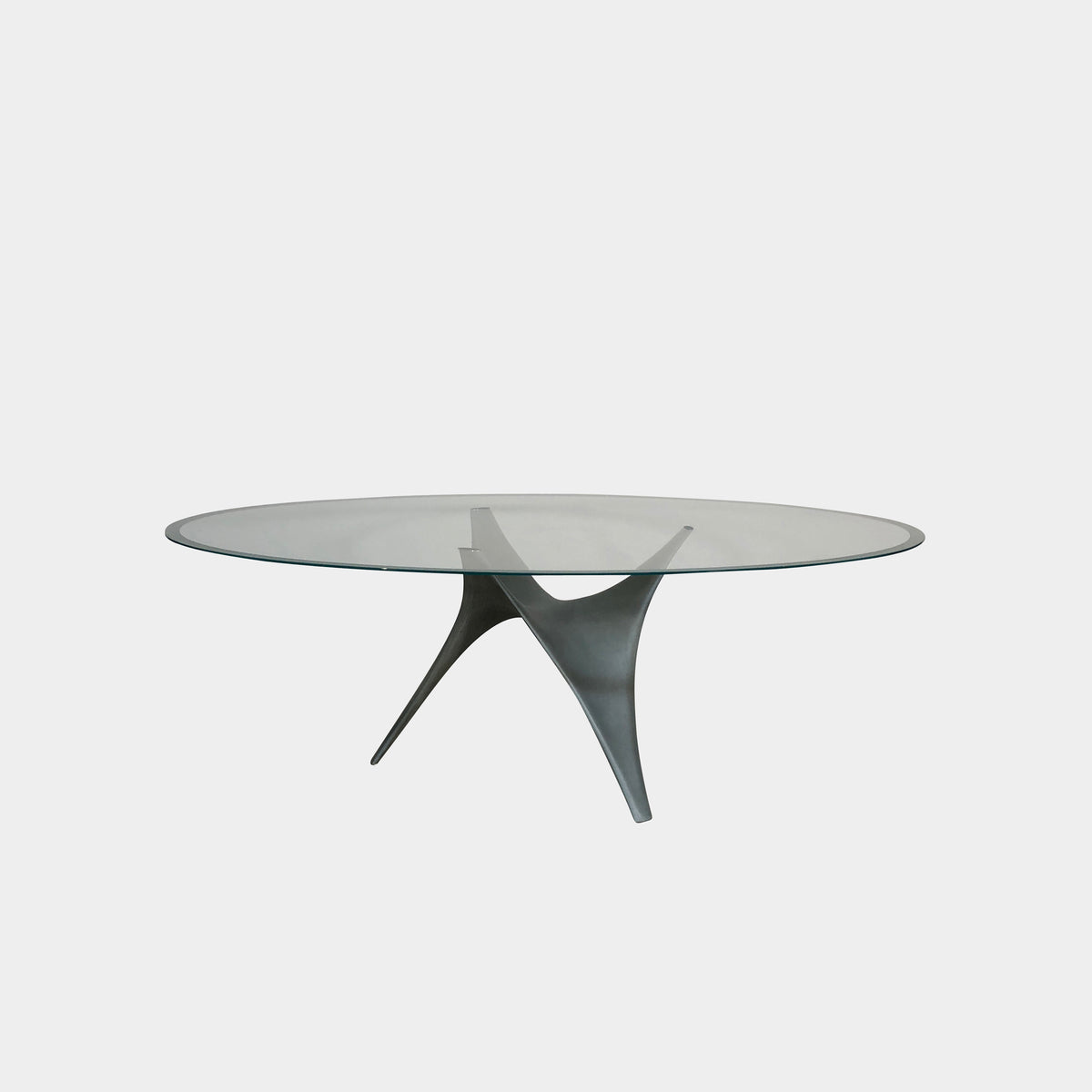 Molteni & Co Glass Arc Dining Table by Foster + Partners – Modern Resale