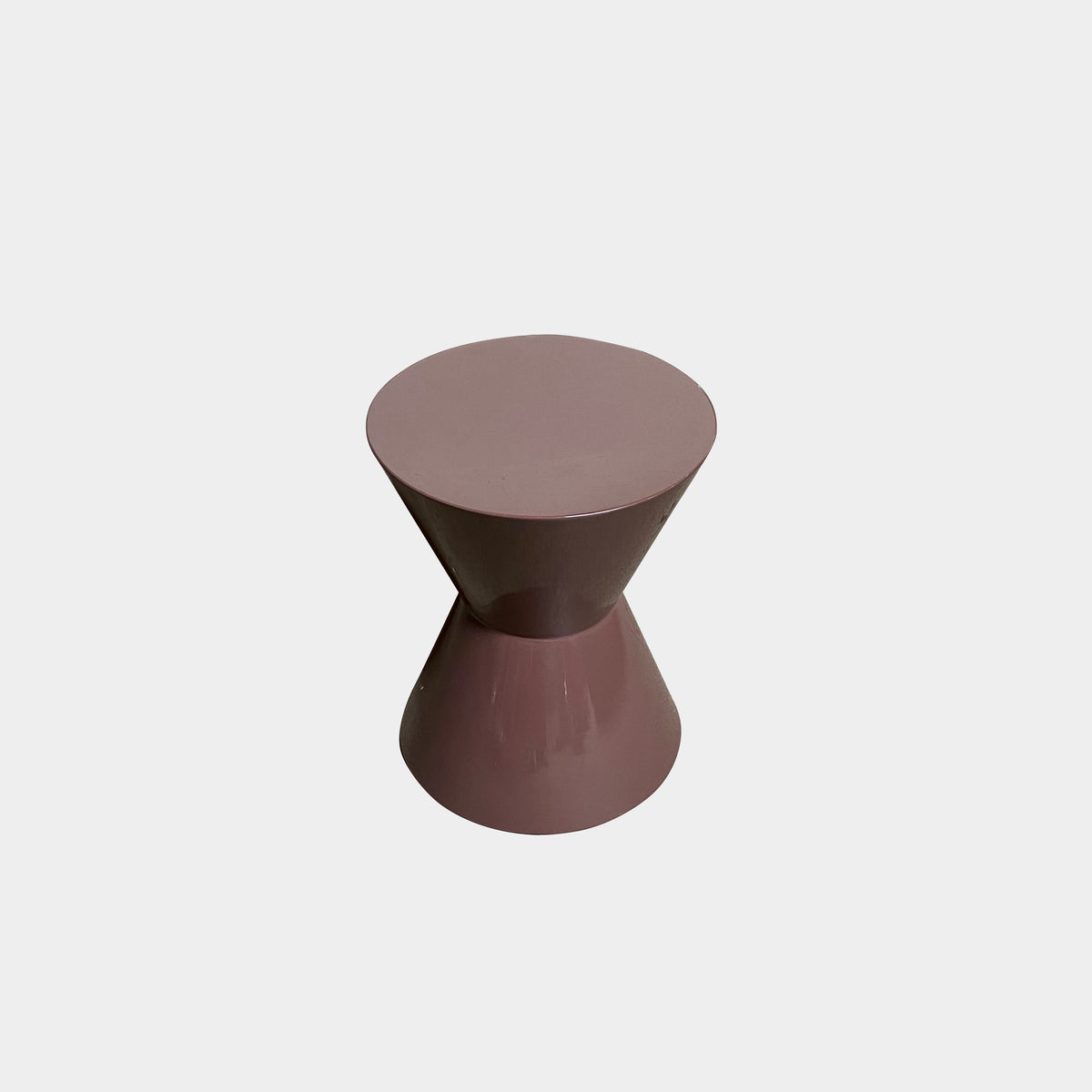 Minotti 'Cesar' Mud Mauve Glossy Lacquer Side Table by Rodolfo Dordoni ...