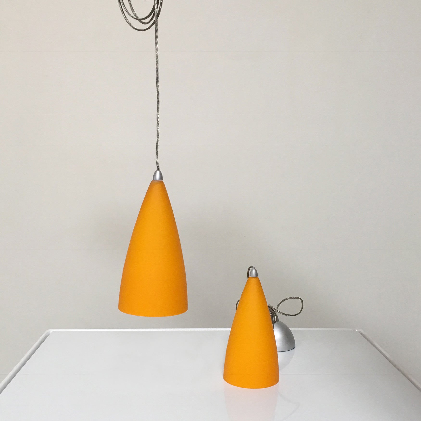 Orange Translite Sonoma Pendant Lighting 60% below retail – Modern Resale