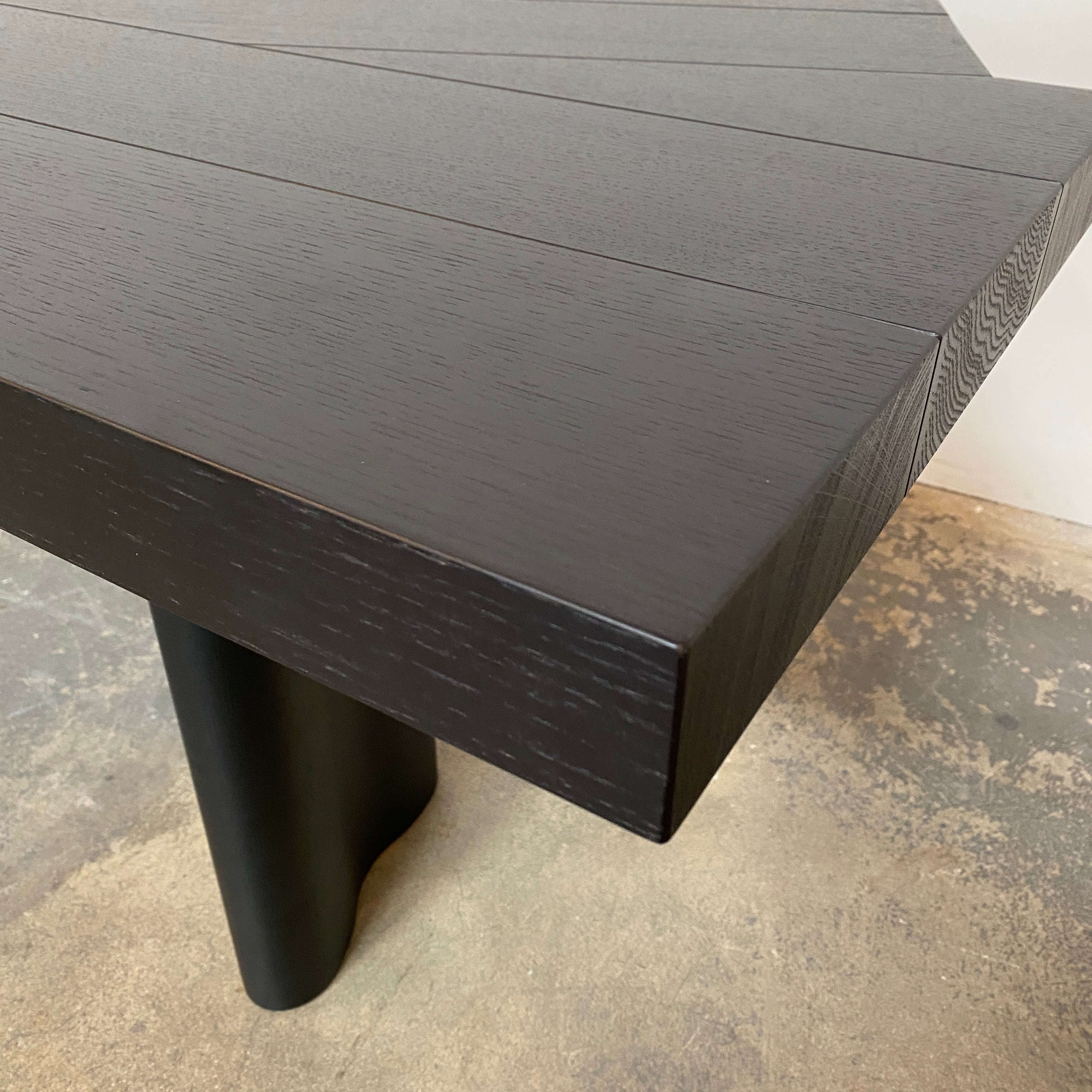 Cassina Black Oak Ventaglio Table by Charlotte Perriand – Modern Resale